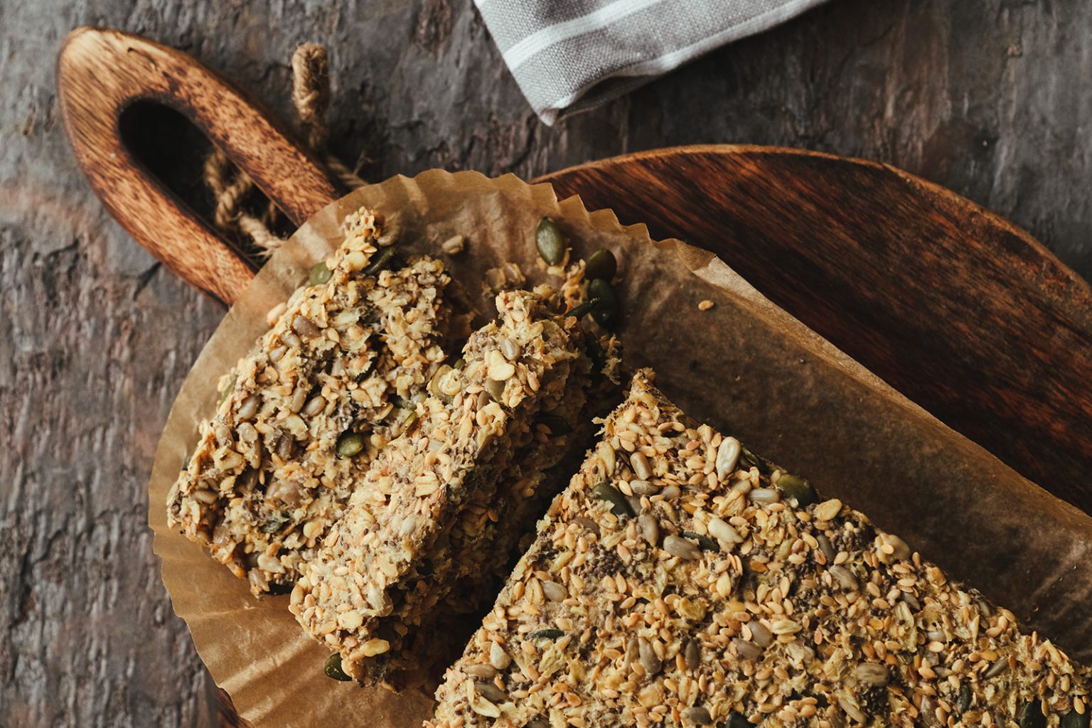 High fibre seed loaf (gluten free) | Therapeutic Kitchen